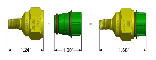 ZF6530 Flat Spray Components | BEX