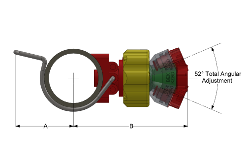 1KZS15 Full Cone Assemblies K-Ball Clip-On Nozzle Assembly | BEX